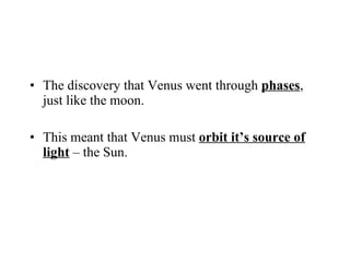 The Birth of Modern Astronomy | PPT