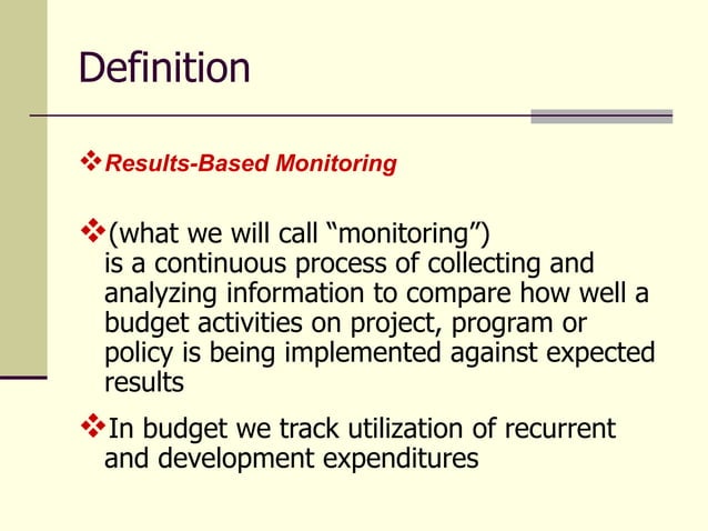 The budget making process and monitoring lecture kmtc | PPT