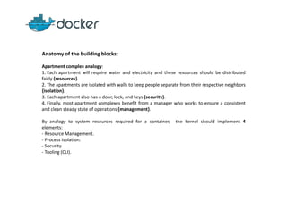 The building blocks of docker. | PPT