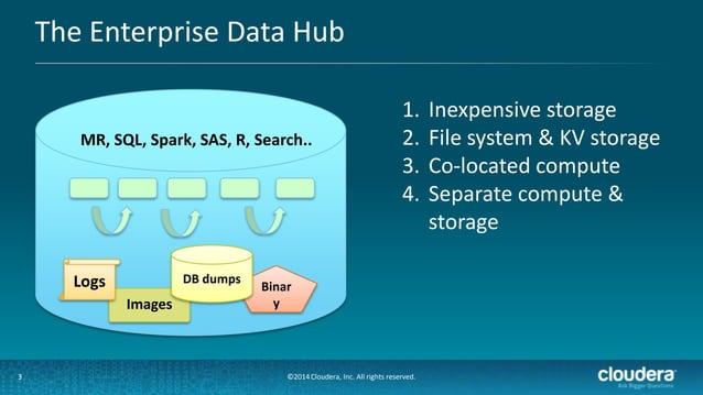 Cloudera Federal Forum 2014: The Building Blocks of the Enterprise Data ...