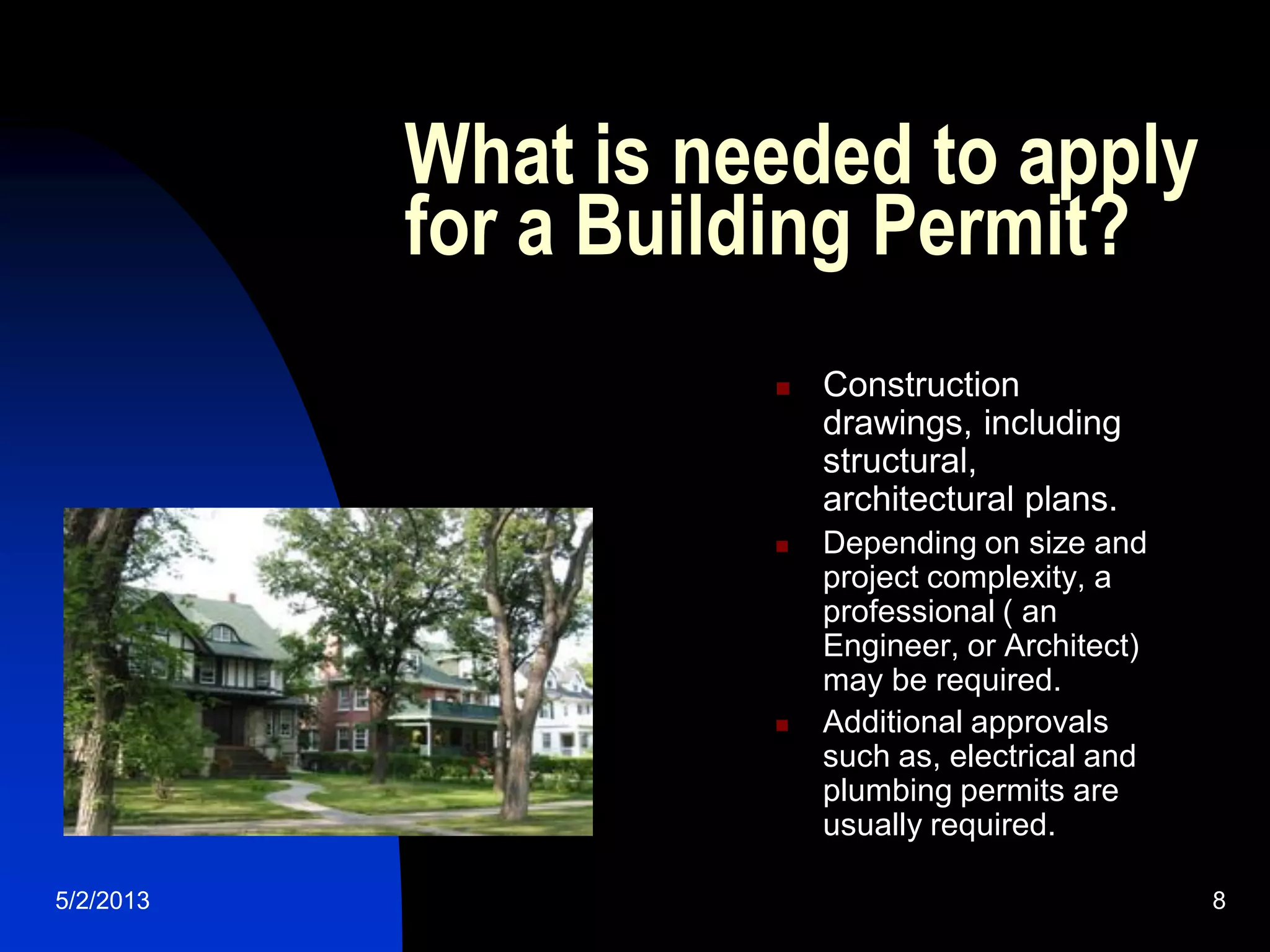 The building permit process for your home renovation | PDF