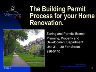 The building permit process for your home renovation | PDF | Remodeling ...