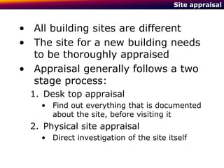 The building site | PPTX