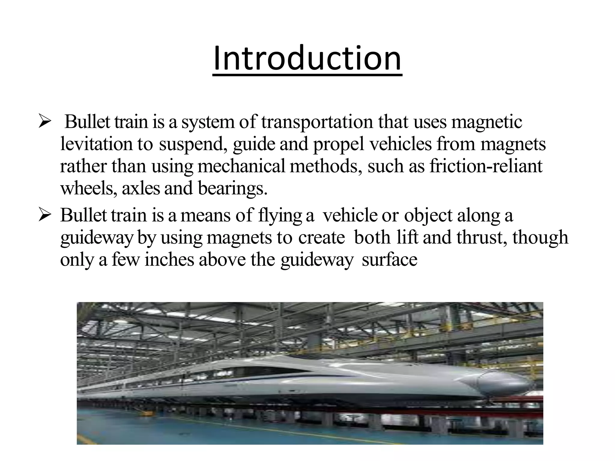 The bullet train | PPTX