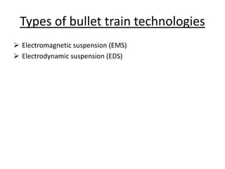 The bullet train | PPTX