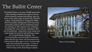 The Bullitt Center.pptxhje hsgjs wejwgwgwj | PPTX