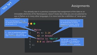 The Bund language | PPTX