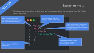 The Bund language | PPTX
