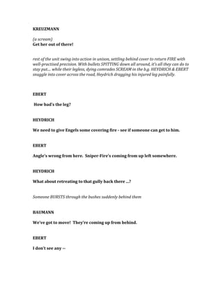 The Bunker Script | PDF