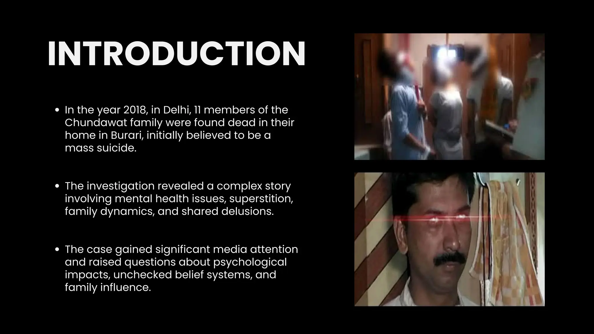 The Burari Deaths: A Psychological Case Study of Mass Suicide and ...