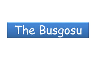 The Busgosu | PPT