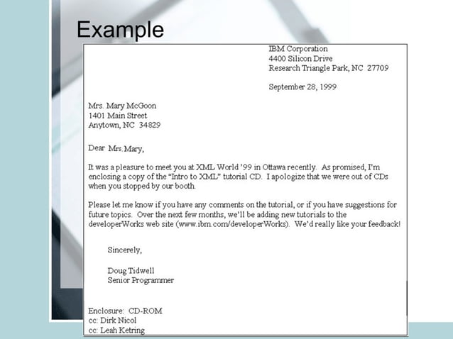 The business and informal letter - copy | PPT