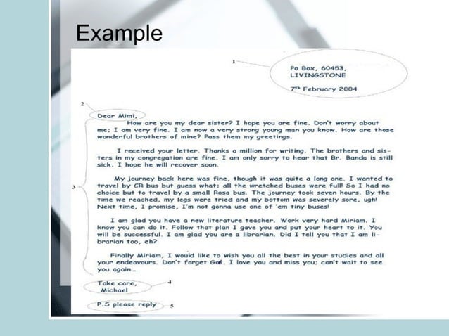 The business and informal letter - copy | PPT