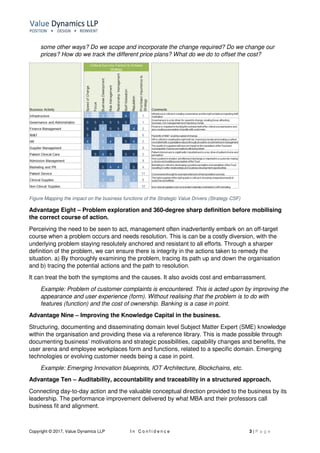 The business architecture advantages | PDF