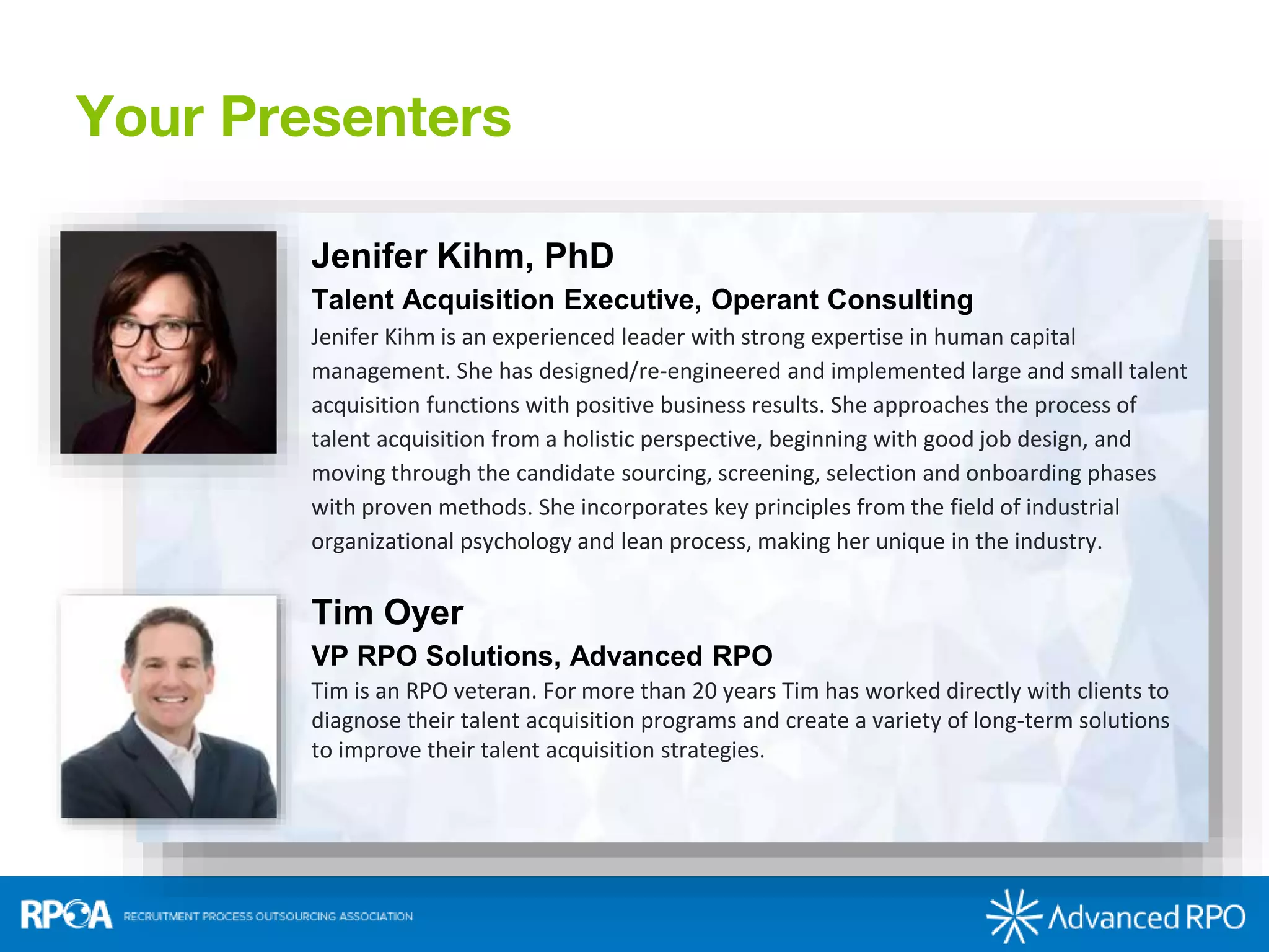 Making the Business Case for Investing in Talent Acquisition | PPT ...
