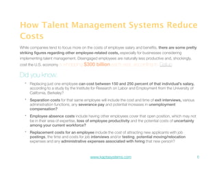 The business case for talent management | PDF