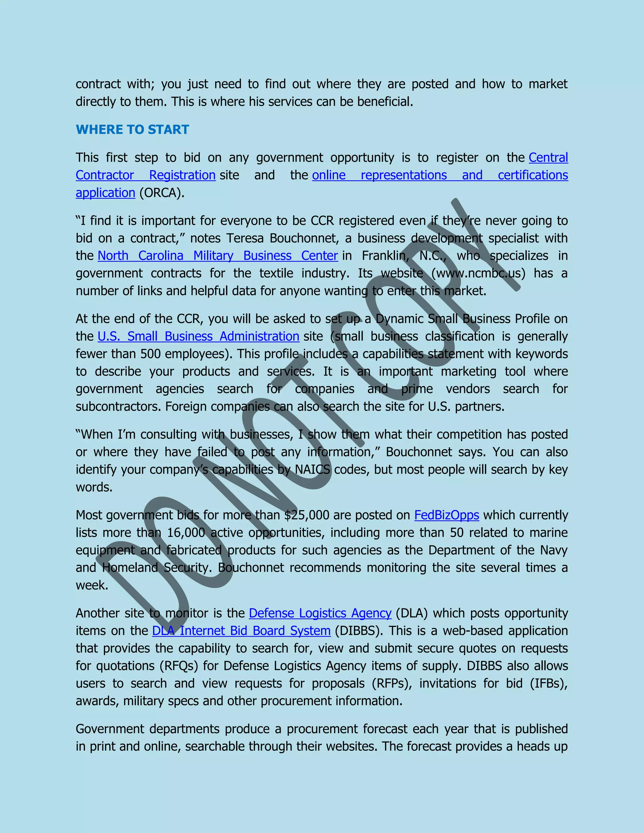 The business of government contracts | DOCX