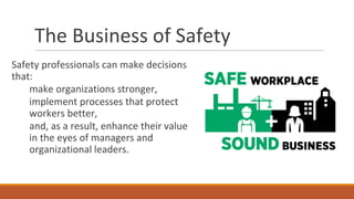 The business of safety | PPTX