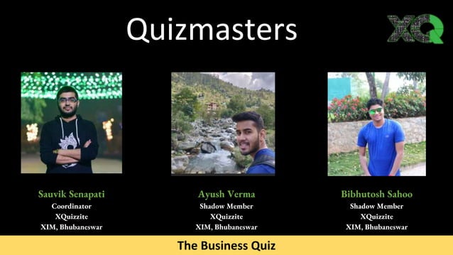 The Business Quiz March 2022- Prelims and Finale SET.pptx | Business ...