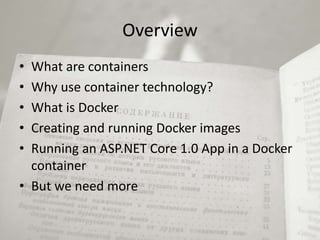The busy developers guide to Docker | PPT