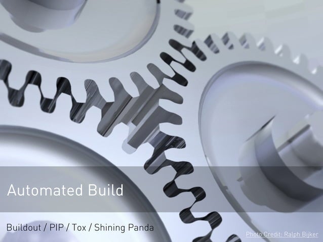 The Butler and the Snake - Continuous Integration for Python | PPT