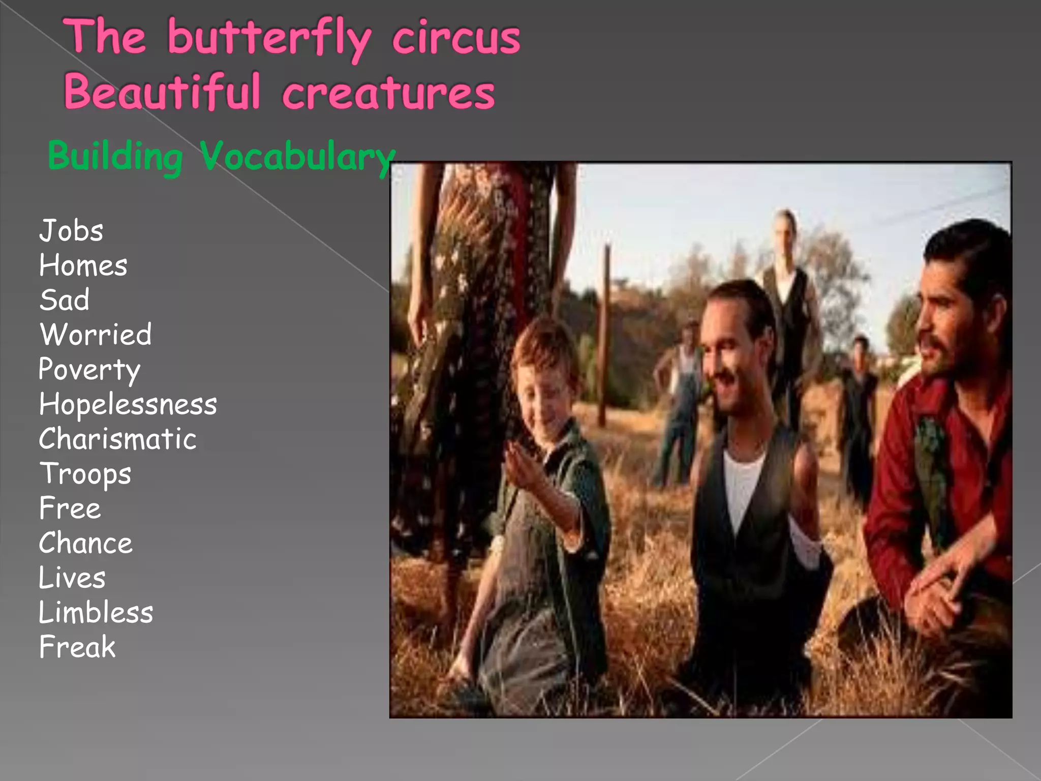 The butterfly circus ppt monday may 6th liceo barón | PPTX