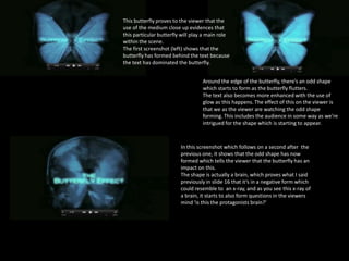 The butterfly effect analysis; MEDIA STUDIES KAS | PPTX