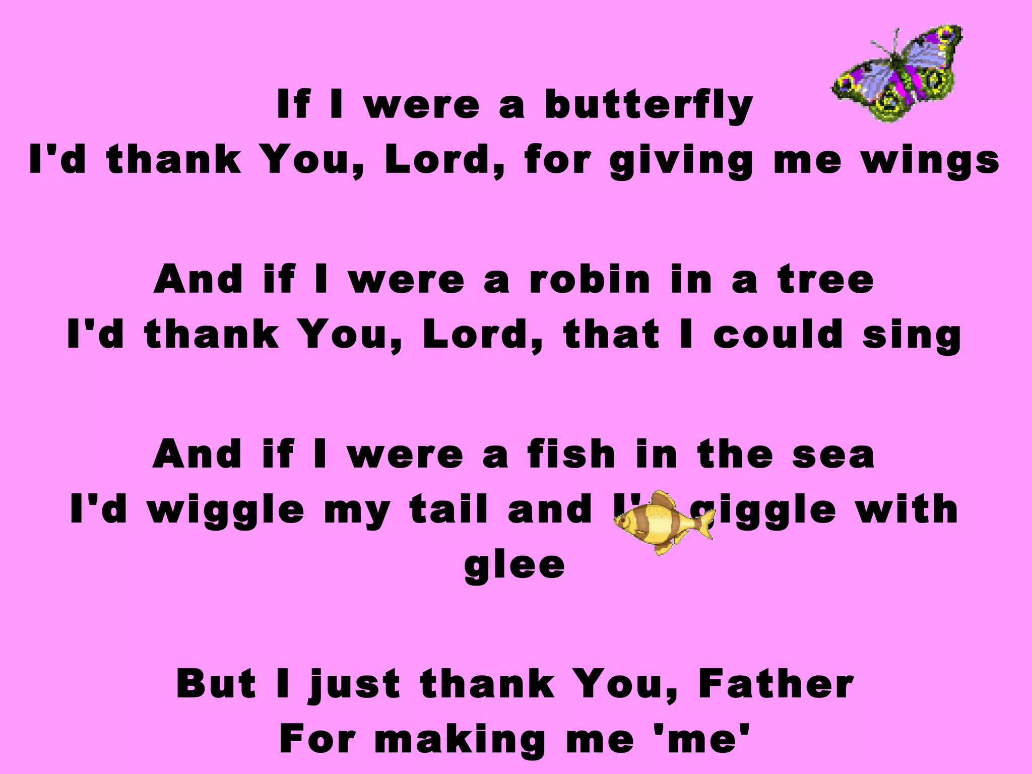 The Butterfly Song | PPS