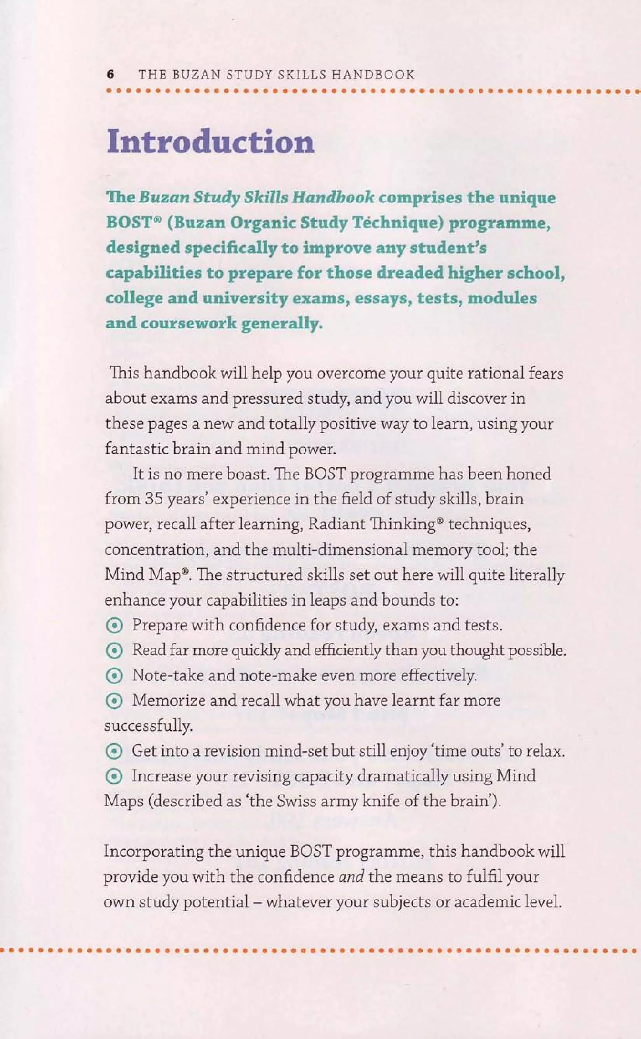 The buzan study skills handbook | PDF