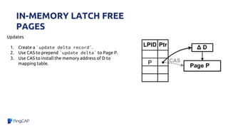 [Paper Reading]The Bw-Tree: A B-tree for New Hardware Platforms | PPT