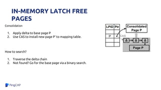 [Paper Reading]The Bw-Tree: A B-tree for New Hardware Platforms | PPT