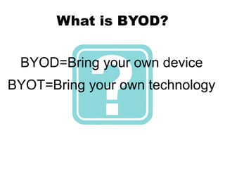 The byod model | PPTX | Technology & Computing