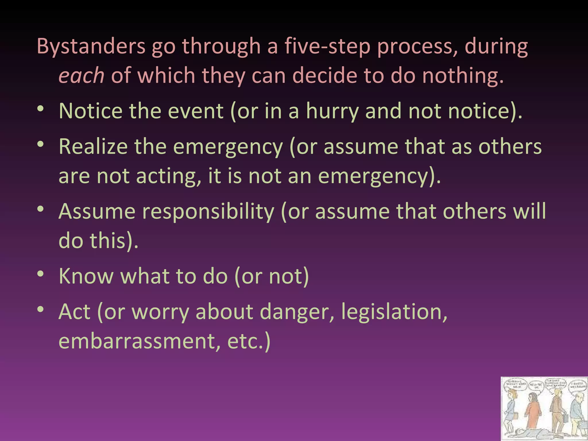 The bystander effect | PPT
