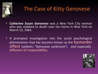 The bystander effect | PPT