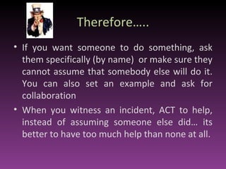 The bystander effect | PPT