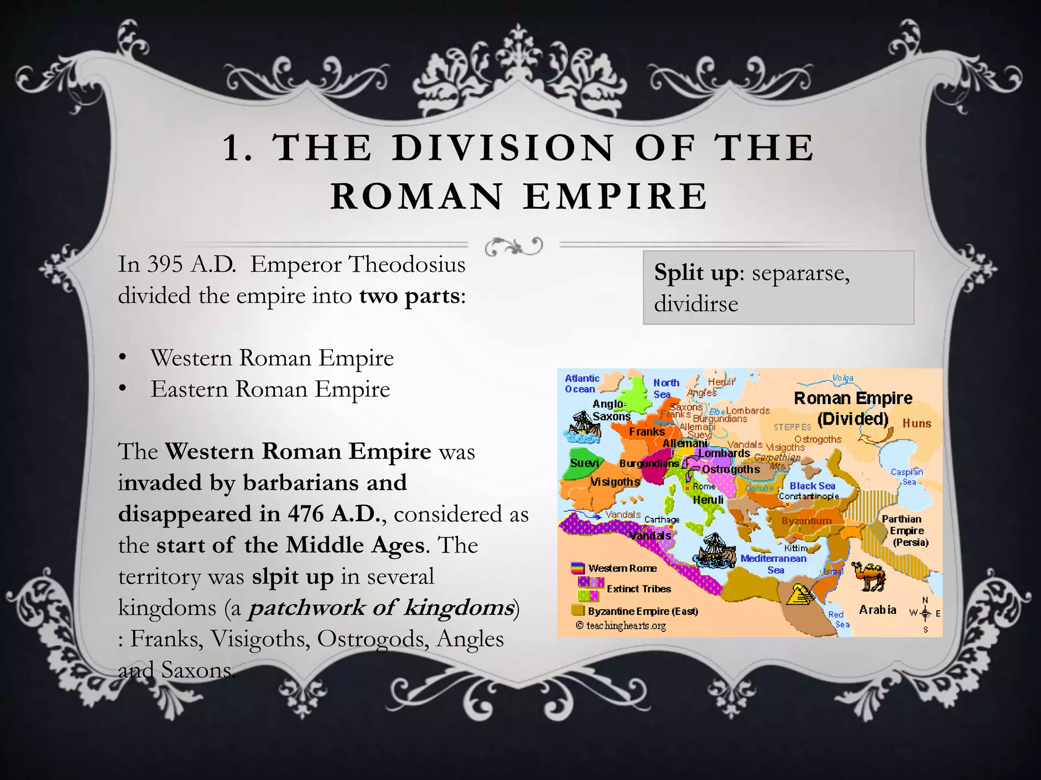 The Byzantine and the Carolingian empires | PPTX