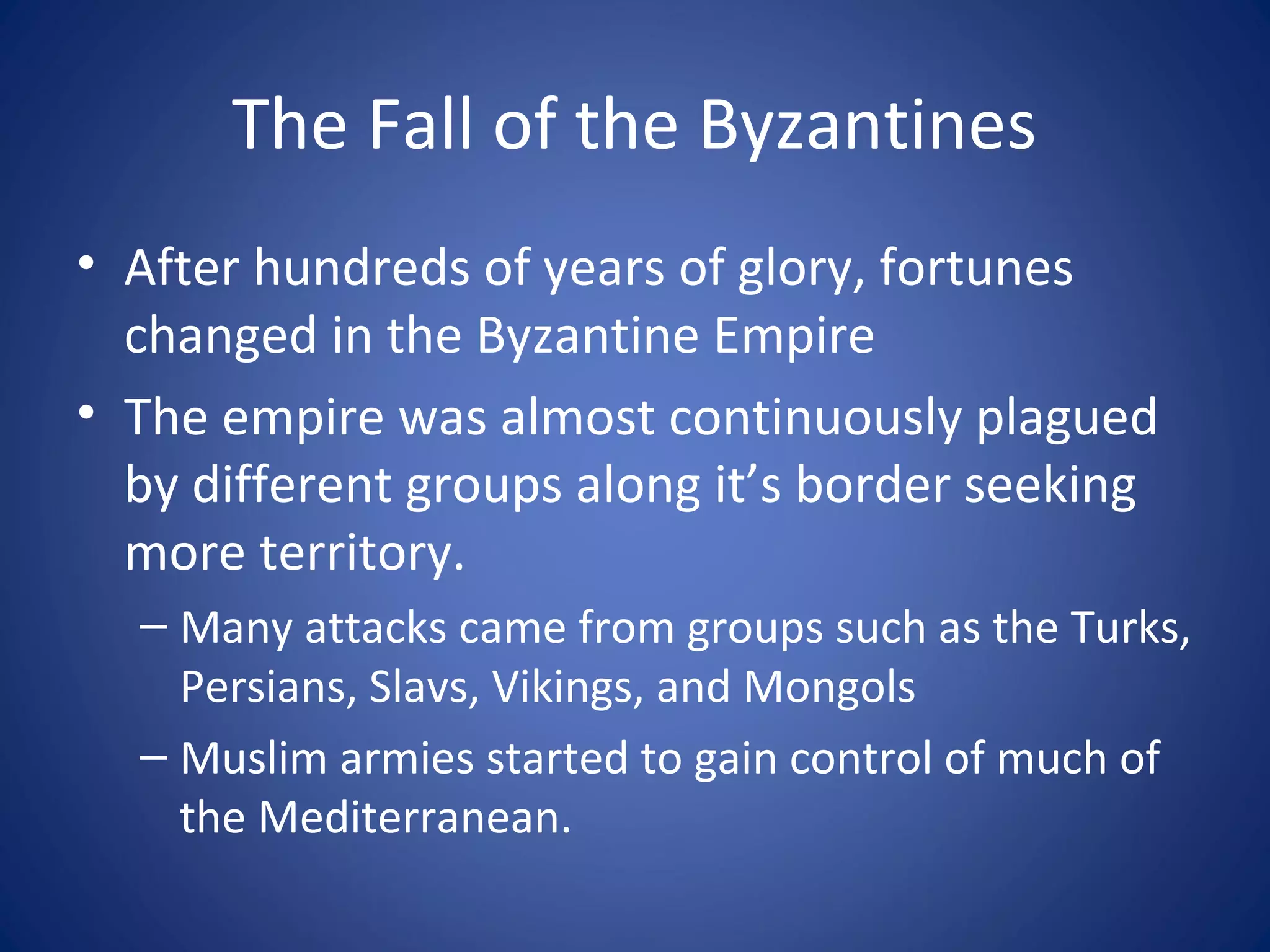 The Byzantine Empire | PPT