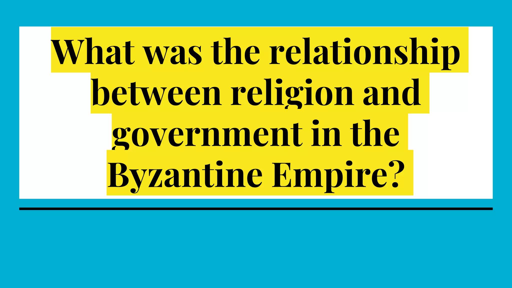 The Byzantine Empire | PPTX