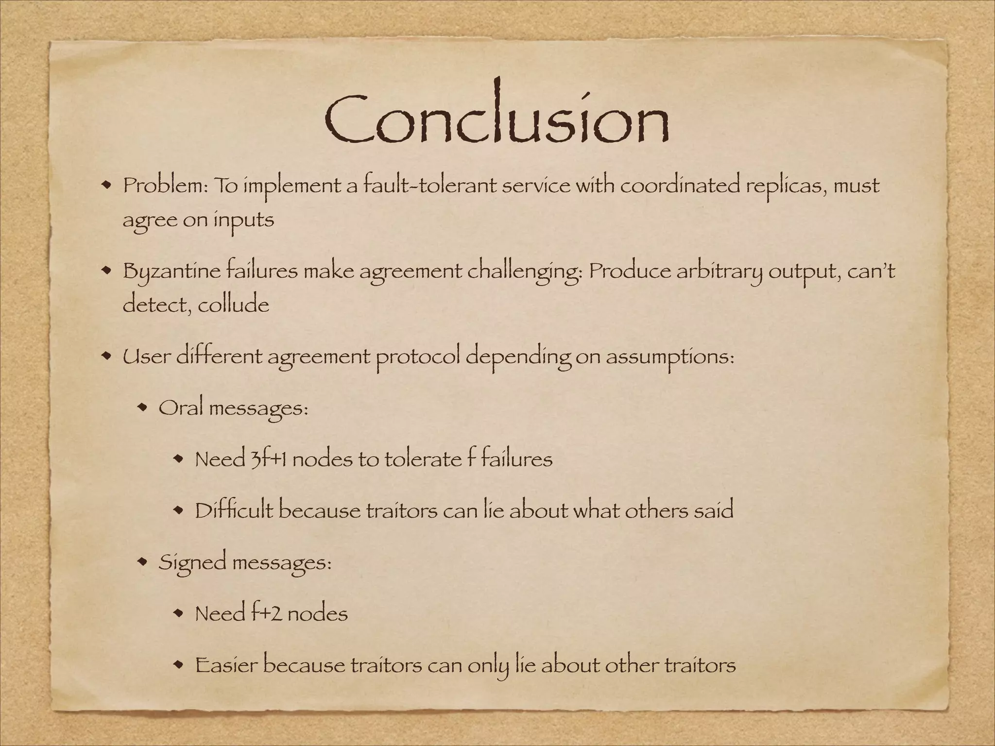 The byzantine generals problem | PDF