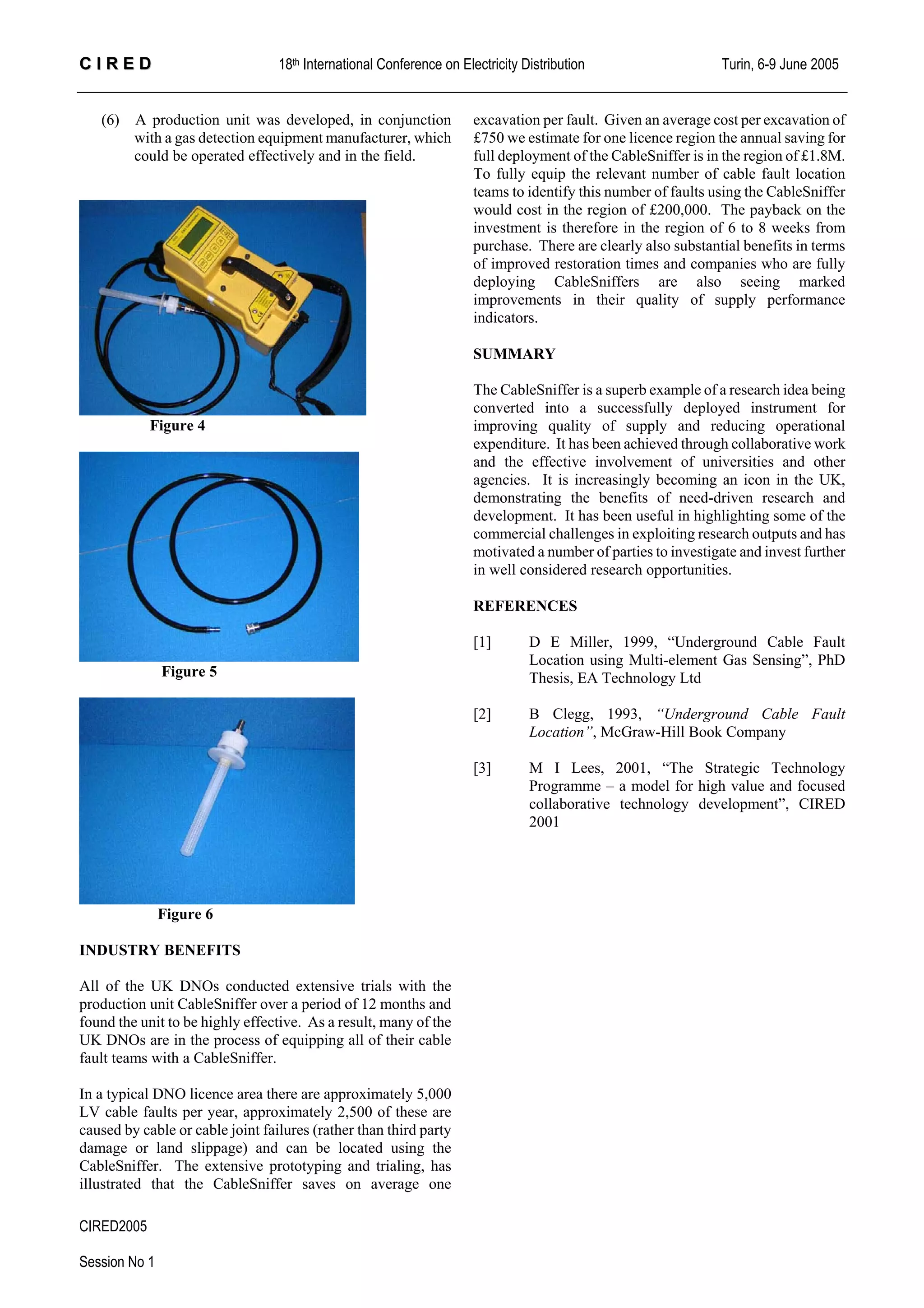 The Cable Sniffer - A New & Proven Technique For Locating LV Cable ...
