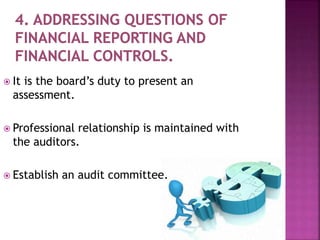 The cadbury committee report on corporate governance | PPTX
