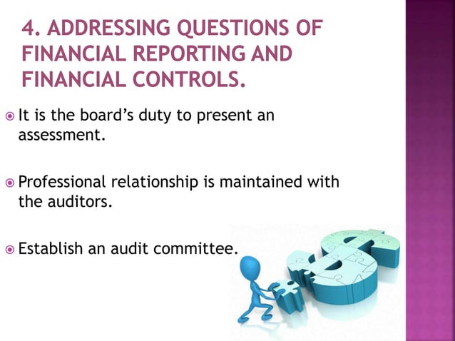 The cadbury committee report on corporate governance | PPTX | Business ...