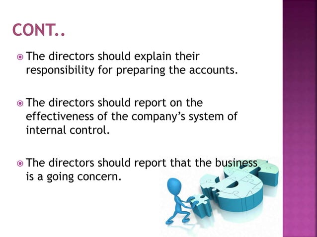 The cadbury committee report on corporate governance | PPTX | Business ...