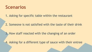 The Café Ames, Iowa: Service Quality Management Project: Iowa State ...