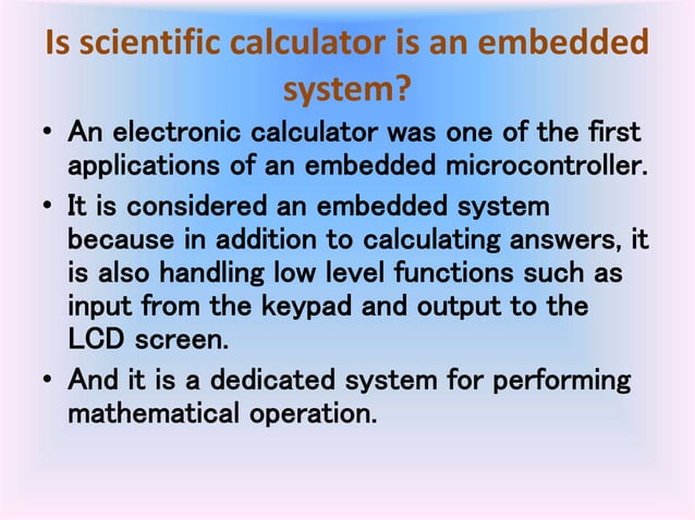 The calculator | PPTX | Physics | Science