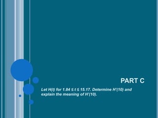 The Calculus Crusaders Accumulation Function | PPTX