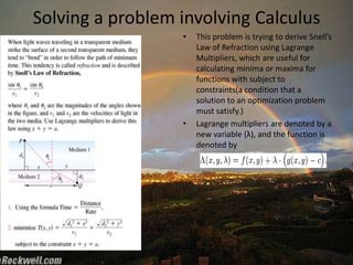The Calculus Of Rainbows[1]Completepresentyay | PPTX