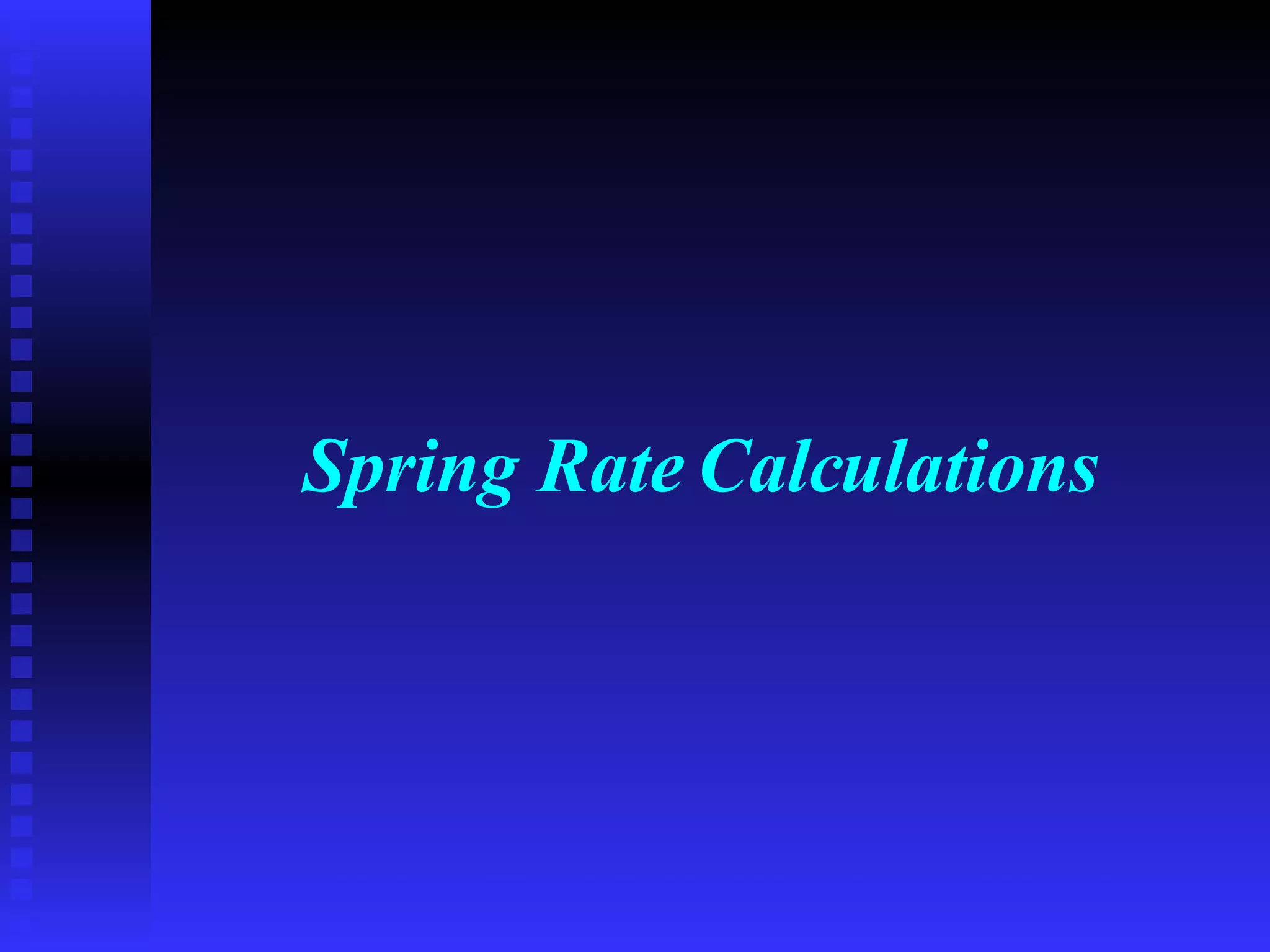 The Calculus of Suspension Spring Rates.pdf
