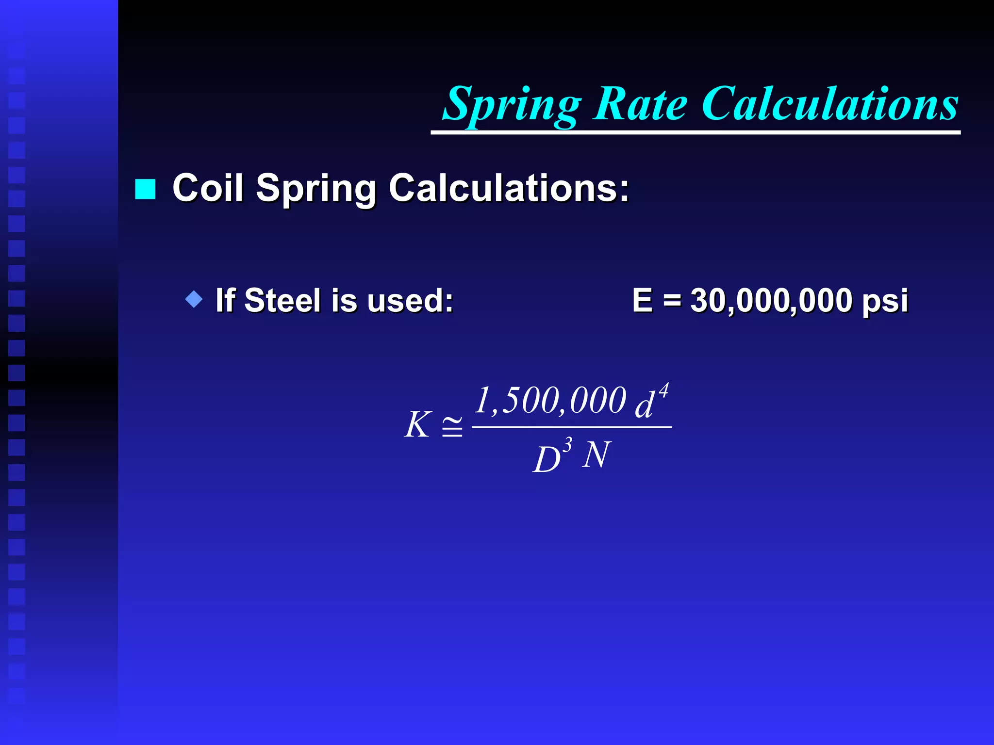 The Calculus of Suspension Spring Rates.pdf | Physics | Science