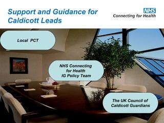 The caldicott role in general practice vo presentation | PPT